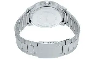 Casio Stainless Steel Quartz Analog Watch - Silverblack