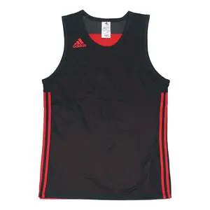 Adidas Basketball Training Knitted Vest - Black/red