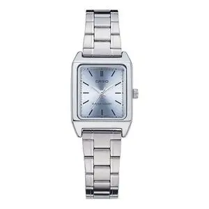 Casio Dress Retro Small Quartz Watch - Silver