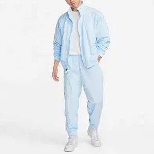 Nike Solo Swoosh Woven Track Pant 'light Blue - Default Colorway