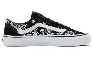 VANS Style 36 Bandana "skull Paisley" Low Top Sneakers - Black