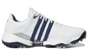Adidas Tour 360 22 Golf Shoes - White/blue