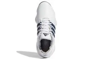 Adidas Tour 360 22 Golf Shoes - White/blue