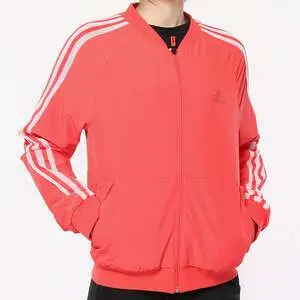 Adidas Bomber Jacket With Sporty Stripes