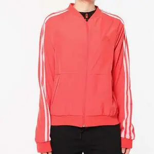 Adidas Bomber Jacket With Sporty Stripes
