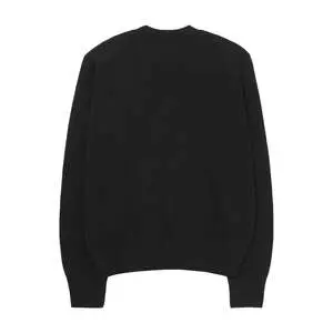 AMI Paris Small Heart Logo Wool Knit