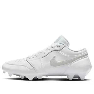 JORDAN Air 1 Low Td Football Cleats - White/grey Fog