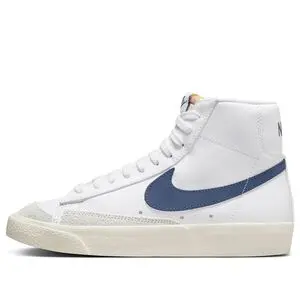 Nike Blazer Mid '77 High Top Sneakers - White/diffused Blue
