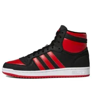 Adidas Top Ten Rb High Top Sneakers - Black/red