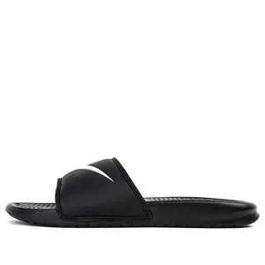 Nike Benassi Swoosh Slide - Black/white