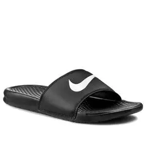 Nike Benassi Swoosh Slide - Black/white