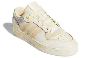 Adidas Rivalry Low Premium Sneakers - Cream/yellow