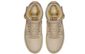 Nike Force 1 Mid '07 Canvas Sneakers - Yellow/grey