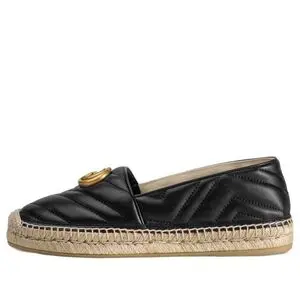 Gucci Double G Quilted Leather Espadrille - Default Color
