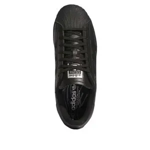 Adidas X Unity Superstar Adv Leather Sneakers - Core Black/core Black/silver Metallic