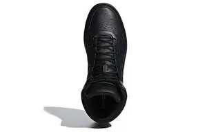 Adidas Hoops 2.0 Mid High Top Sneakers - Black