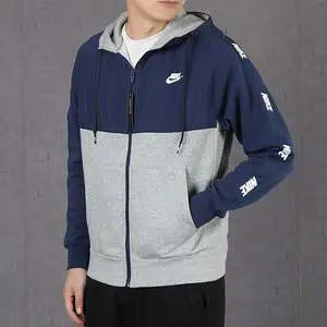 Nike As Sportswear Ce Fz Bb Hybri 'navy Grey