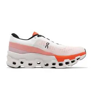 On Cloudmonster 2 Athletic Sneakers - Undyed/flame