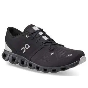 On Cloud X 3 Athletic Sneakers - Black
