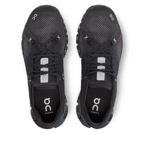 On Cloud X 3 Athletic Sneakers - Black