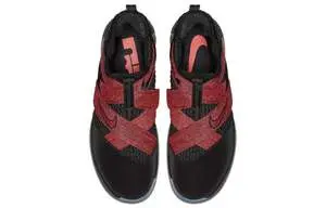 Nike Lebron Soldier Basketball Sneakers - Blackred
