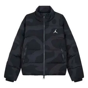 JORDAN Air Flight Heritage Down Jacket - Off/noir