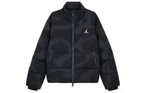 JORDAN Air Flight Heritage Down Jacket - Off/noir
