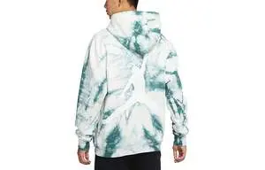 JORDAN Tie Dye Hoodie With Large Logo
