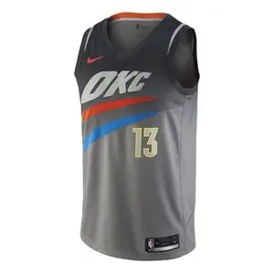 Nike Paul George Okc City Edition Swingman Jersey 13