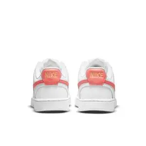 Nike Court Vision Low Top Sneakers - White/red