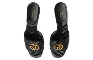 Gucci Marmont Double G Slide Sandal
