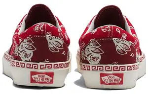 VANS Era Red White Sneakers - Red/white