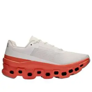 On Cloudmonster Sneakers - White/flame