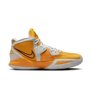 Nike Mid Top Basketball Sneakers - Yellow