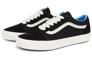 VANS Old Skool Oversized Lace Sneakers - Black/light Blue