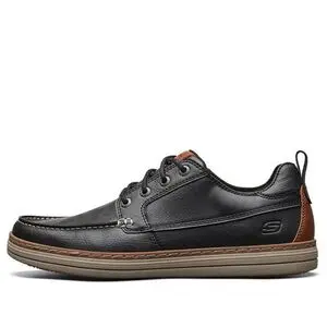 Sketchers Heston Casual Lace-up Sneakers - Black