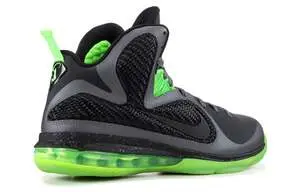 Nike Lebron 'dunkman' Athletic Sneakers - Dark Grey/black