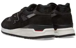 NEW BALANCE 998 " Pony Hair" Athletic Sneakers - Black