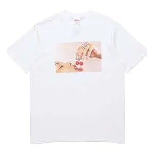 Supreme Ss20 Week 1 Cherries Tee Cherry Short Sleeve - White
