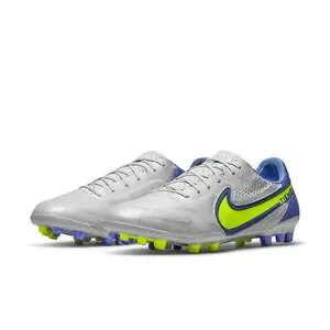 Nike Legend Elite Ag Football Boots - Gray/blue/black