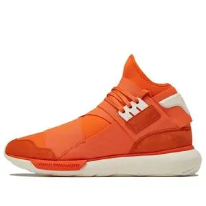 Adidas Y-3 Qasa High Sneakers - Orange/white