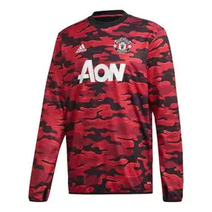 Adidas Manchester United Training Pullover 20-21 Season - Red