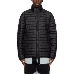 Stone Island Packable Down Jacket - Black