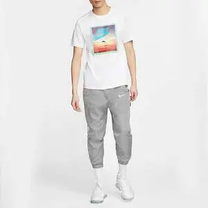 Nike Printing Short Sleeve - White