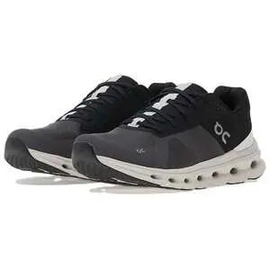 On Cloudrunner Athletic Lace Up Sneakers - Eclipse/frost