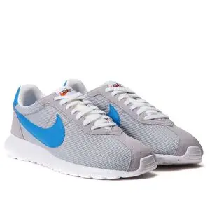 Nike Roshe Run Ld-1000 Grey Sneakers - Wolf Gray/white/blue
