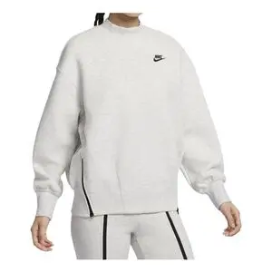 Nike Nike Sportswear Tech Fleece Sweatshirt White/black