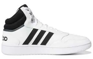 Adidas Hoops 3.0 Mid Classic Vintage Sneakers - White/black