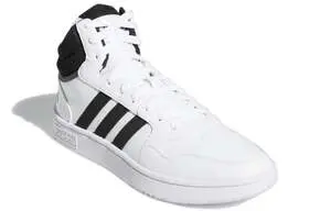 Adidas Hoops 3.0 Mid Classic Vintage Sneakers - White/black