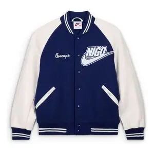 Nike X Nigo Varsity Jacket - Navy